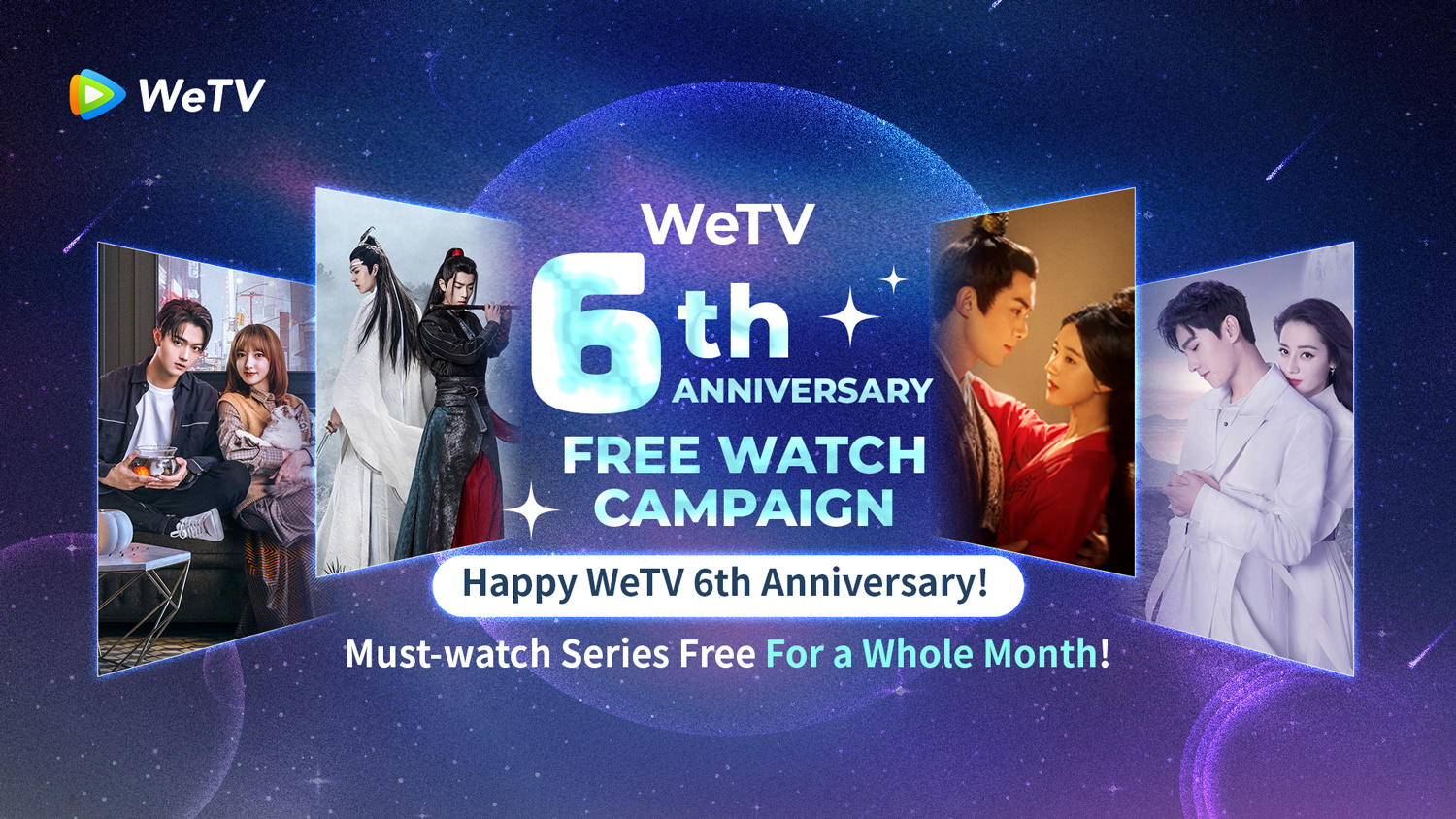 Happy WeTV 6th Anniversary! AEPIC Free Watch Ever!